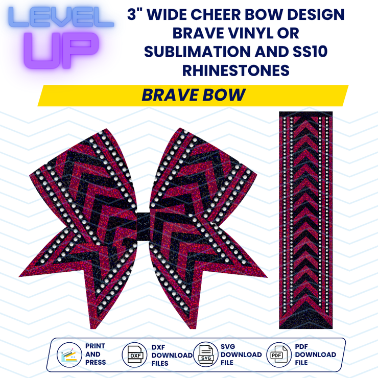 Level Up File Downloads – Cheer Bow Supply