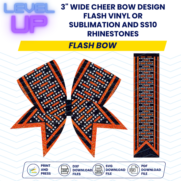 Level Up File Downloads – Cheer Bow Supply