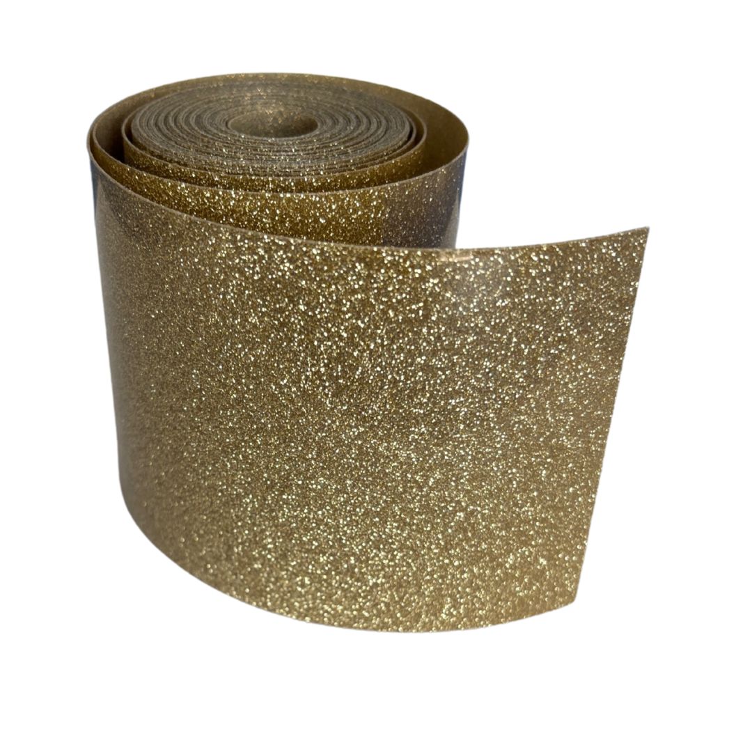 Gold Glitter Vinyl For Cheer Bows – Cheer Bow Supply