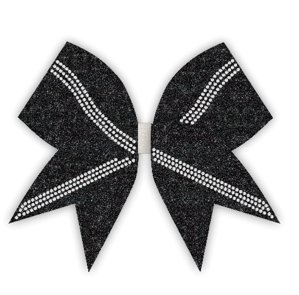 3" Rhinestone Cheer Bow Center Swish - Set – Cheer Bow Supply