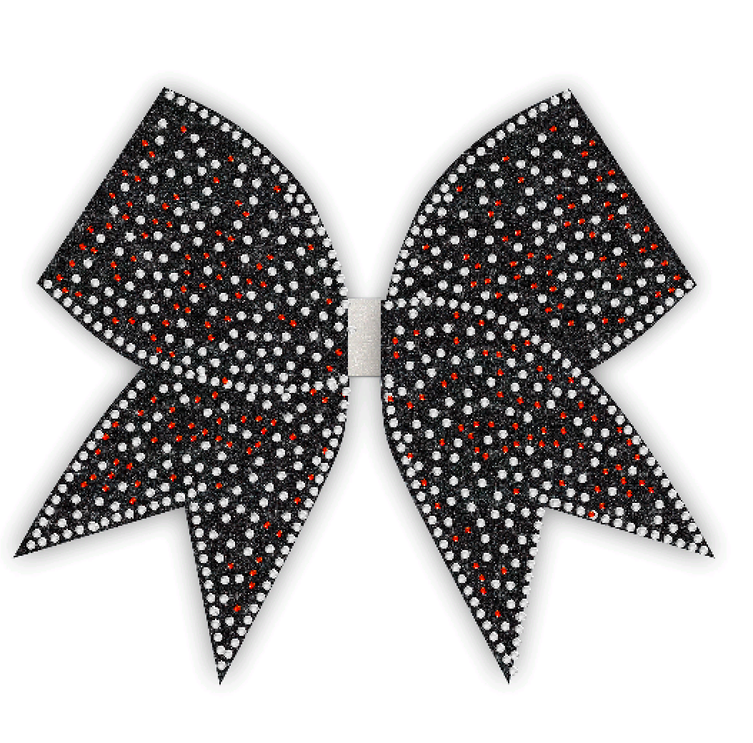 3" Scatter Rhinestone Bow Transfer Strip – Cheer Bow Supply