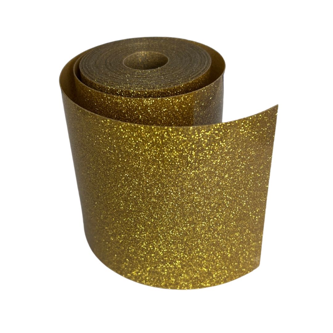 Yellow Gold Glitter Vinyl For Cheer Bows – Cheer Bow Supply