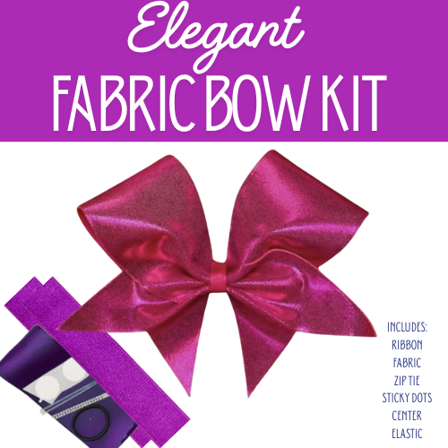 Make Your Own Bow Kit - FABRIC – Cheer Bow Supply