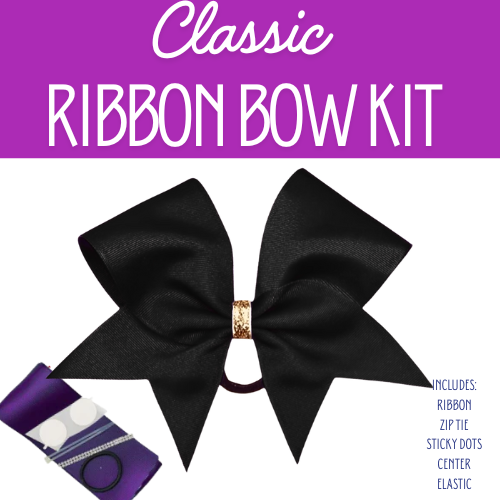 Make Your Own Bow Kit - RIBBON – Cheer Bow Supply