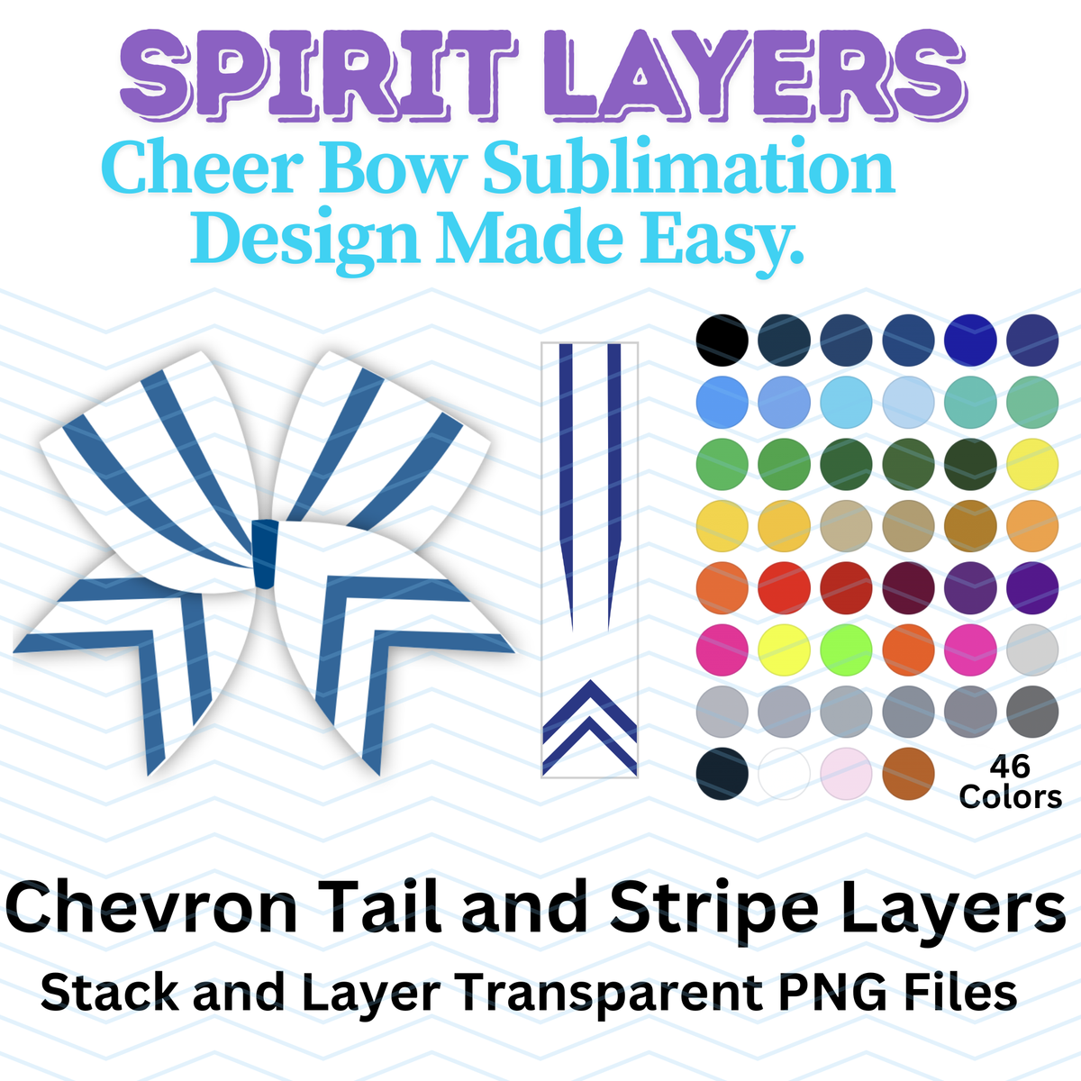Chevron Tail and Stripe Transparent Layers Solid Base Color Download ...