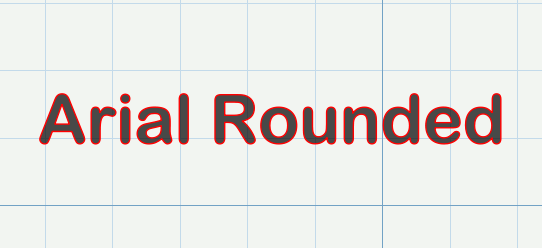 Arial Rounded Custom Text Vinyl Font - Set of 10 – Cheer Bow Supply