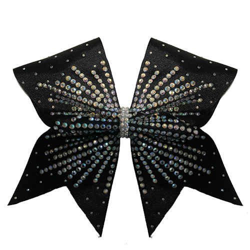 Center Burst with Angle Tails Spangle Cheer Bow Set - Includes 2 Sets ...