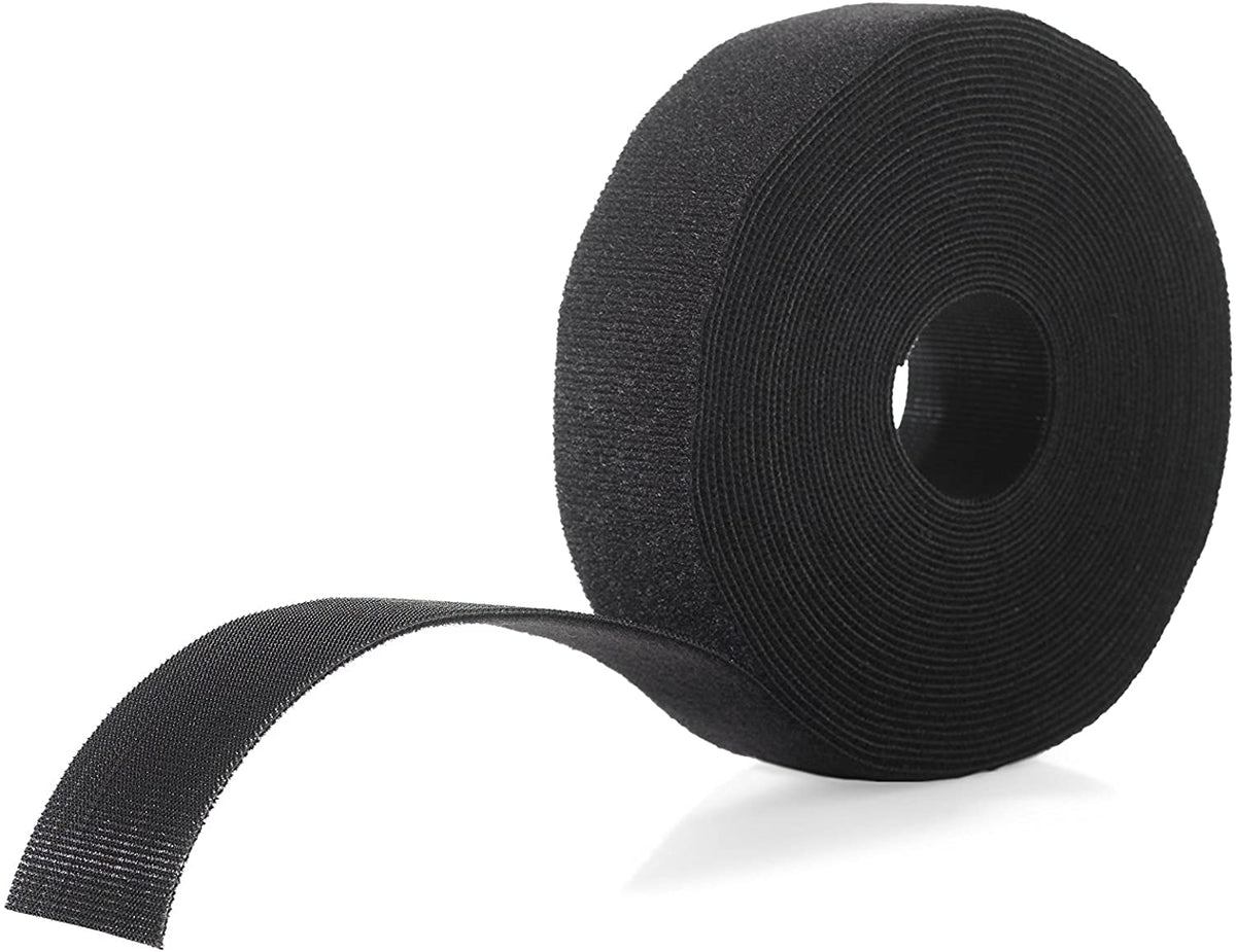 1.5" Black One Piece Double-Sided Velcro For Cheer Cuffs - 1 Foot (12 ...