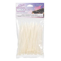 Locking 4" Zip Ties For Cheer Bows - Clear 100pc – Cheer Bow Supply